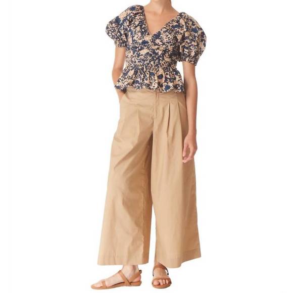 GILNER FARRAR | Tops | New Gilner Farrar Kiri Top In Bali Print | Poshmark